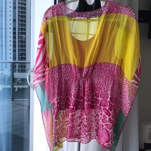 Tops | Colorful And Bright Top | Poshmark